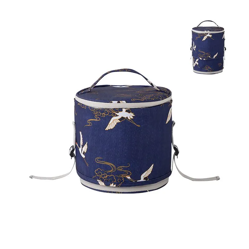 Wholesale Custom Product Design Round Lunch Bag