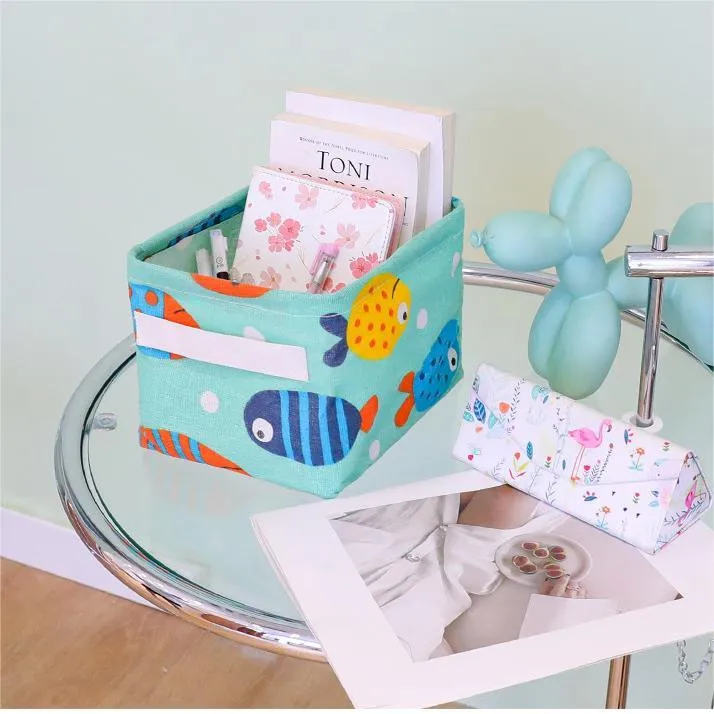Wholesale Custom Cotton Desktop Storage Box