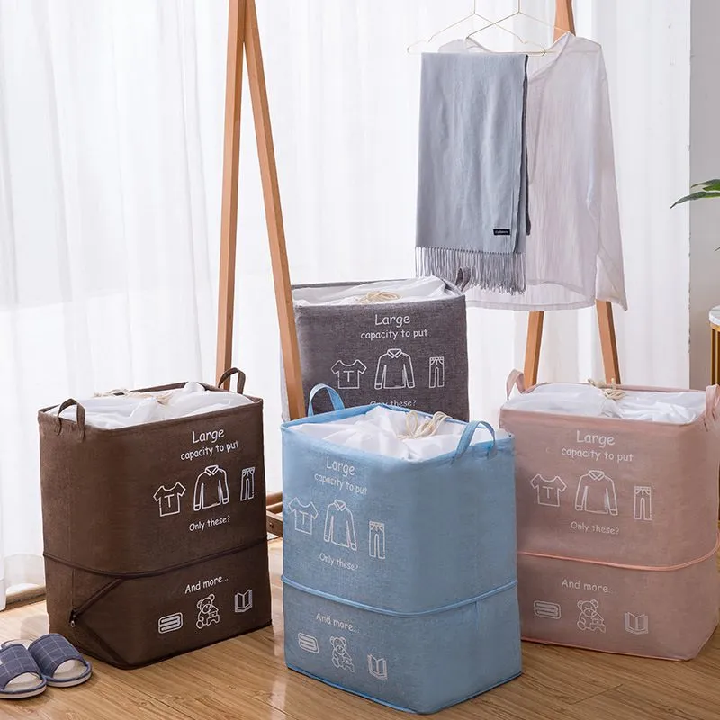 Wholesale Large Laundry Basket Folding Washing Bin for Home Storage