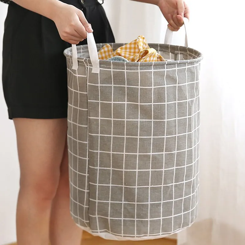 Wholesale Personalized Round Collapsible Laundry Basket