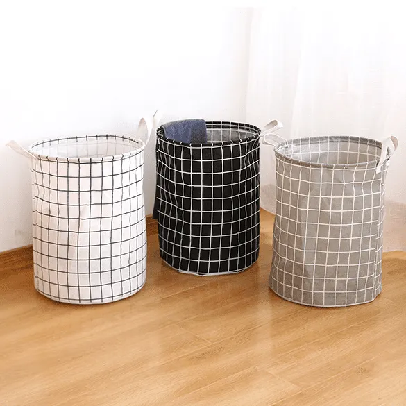 Wholesale Personalized Round Collapsible Laundry Basket