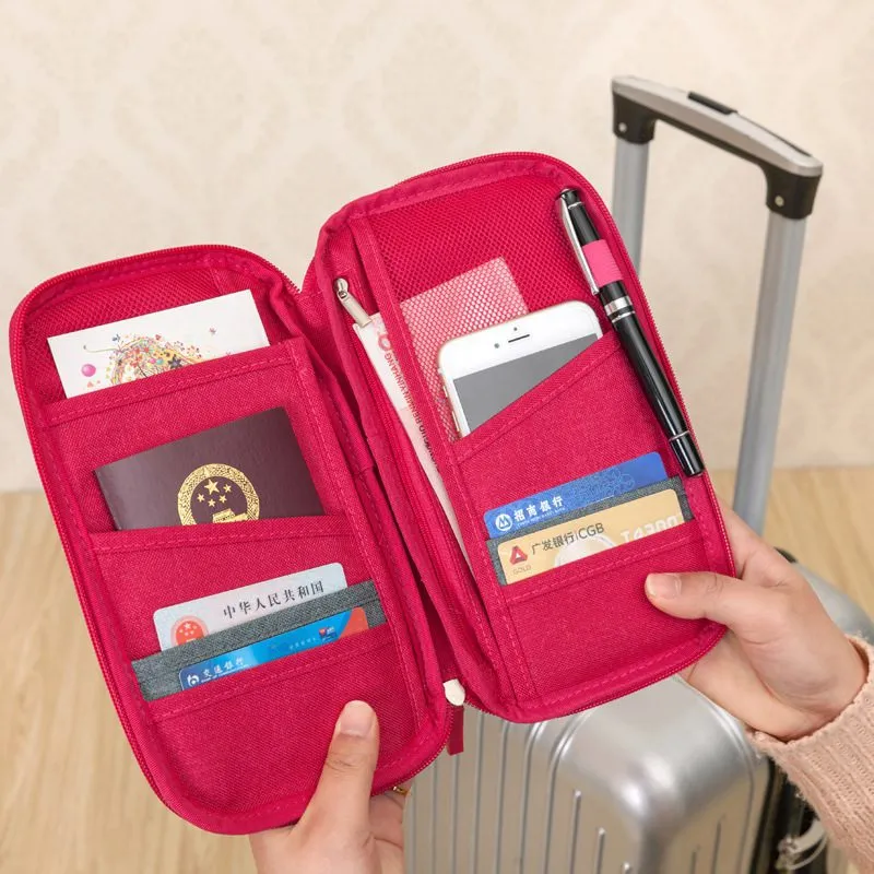 Wholesale Portable Passport Holder With Zipper From Best Wholesale Inc