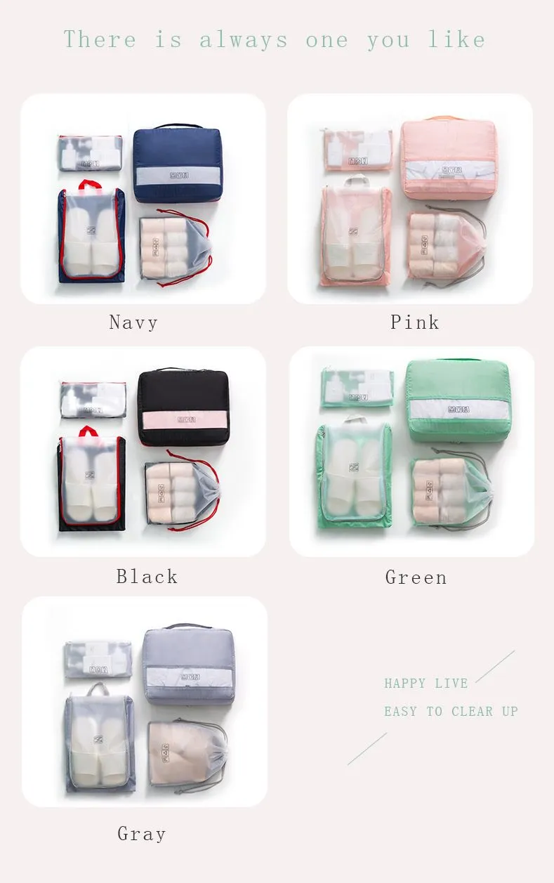 4 in 1 Waterproof Travel Organizer Bag Set - One-Stop China Sourcing ...