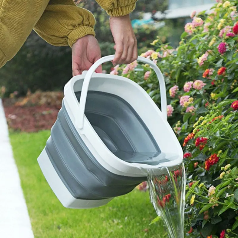 Wholesale Wholesale 5L Square Retractable Portable Folding Bucket