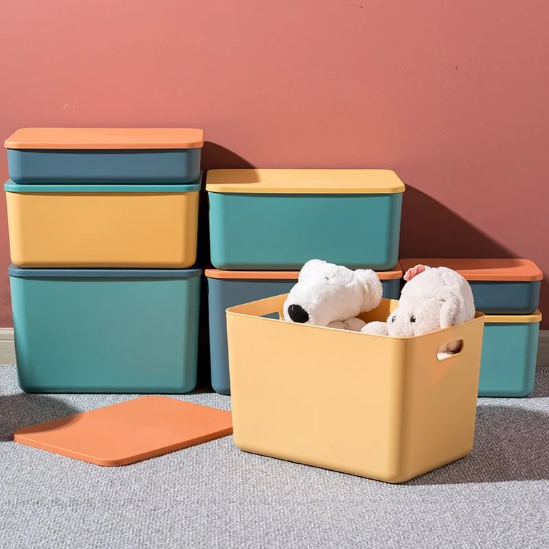 Wholesale Wholesale Storage Box with Lid for Organizing Stackable ...