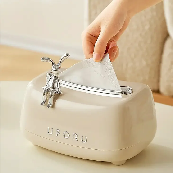 Decorative Tissue Storage Box Tissue Dispenser Convenient Paper Stand ...